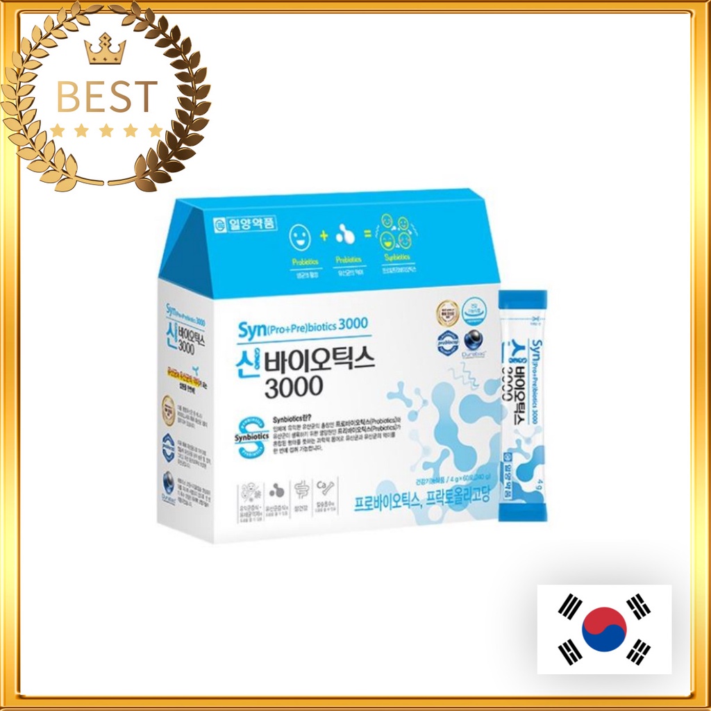 [ILYANG] Synprobiotics 3000 Lactobacillus 4g x 60EA│Probiotics ...