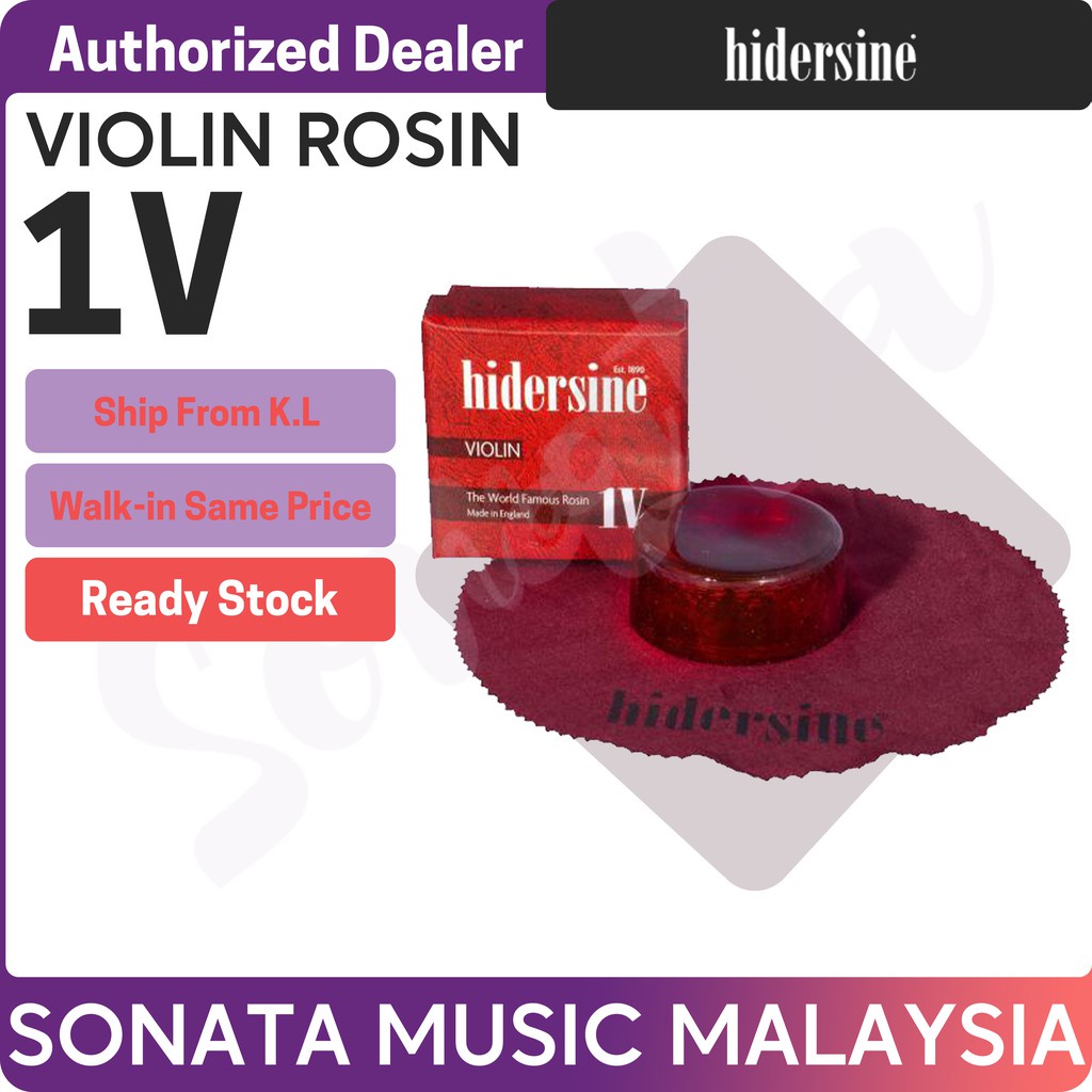 Hidersine 1V Violin Rosin (England Made) The World Famous Rosin Violin ...