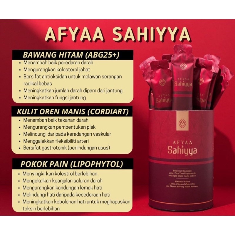 Ready Stock ️Sahiyya ️Original Box Afyaa Sahiyya | Shopee Malaysia