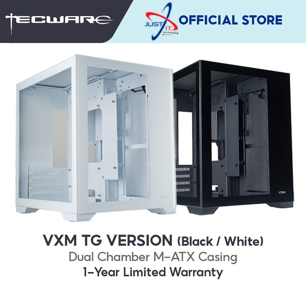 Tecware VXM2/VXM TG/VXM Mesh M-ATX Gaming Casing | Shopee Malaysia