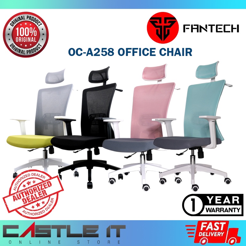 FANTECH OC-A258 OFFICE CHAIR COMFORTABLE TO USE RELAXING OFFICE ...