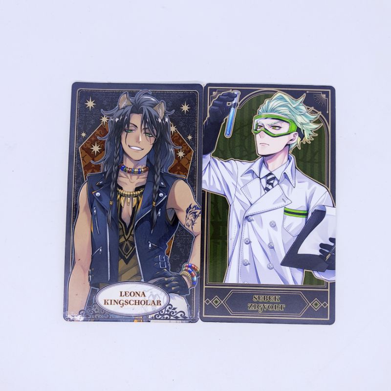 Original twisted wonderland sebek zigvolt leona kingscholar card ...