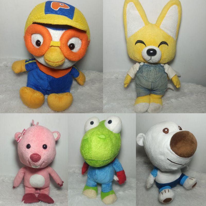 Pororo poby crong eddy loopy plush doll Original | Shopee Malaysia