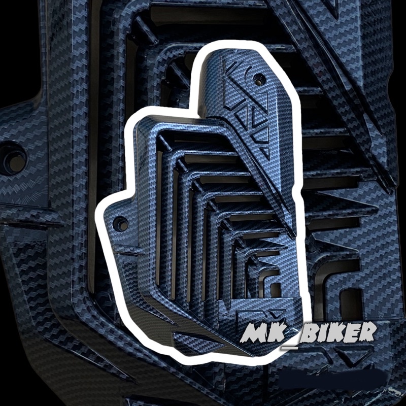 RADIATOR COVER CARBON VARIO 160 COOLANT COVER CARBON HONDA VARIO ...