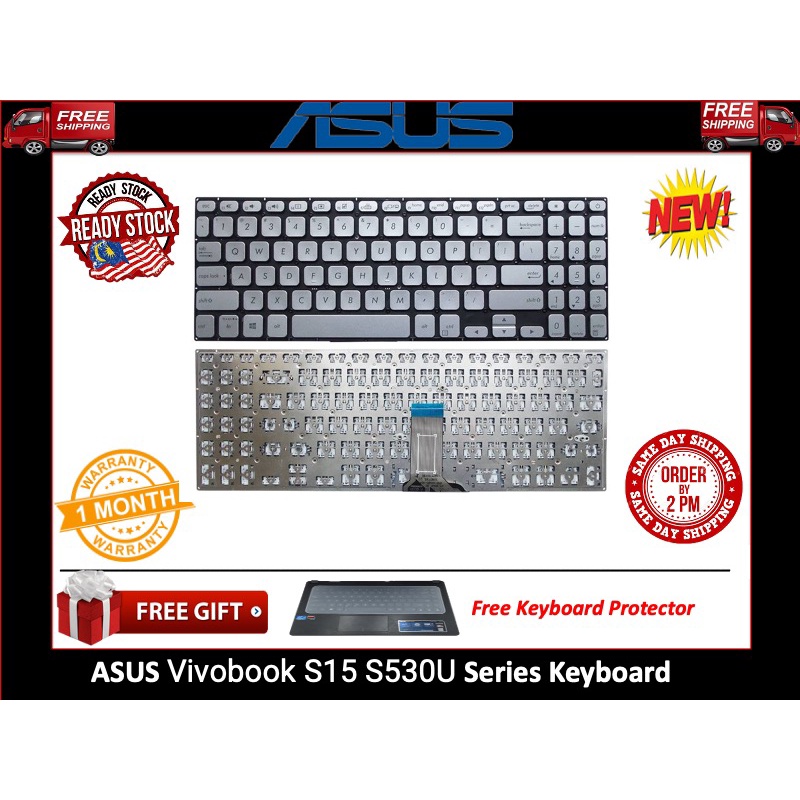Asus Vivobook S15 S530U S530UN S530F S530FA 0KNB0 5111FR00 5610FR00 ...