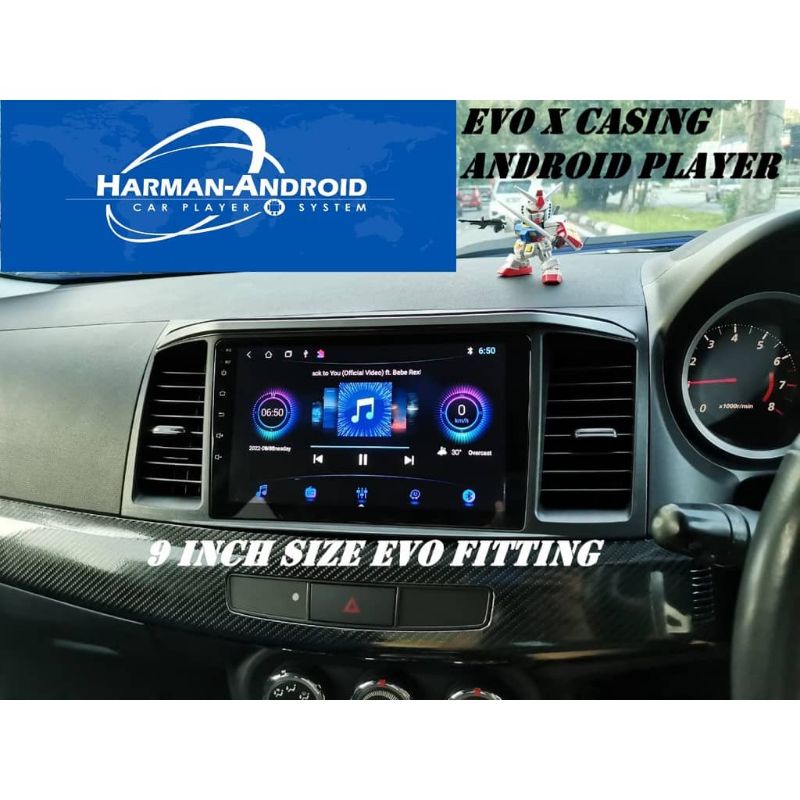 Evo X casing Android Car Player for Proton Inspira/Mitsubishi Lancer ...