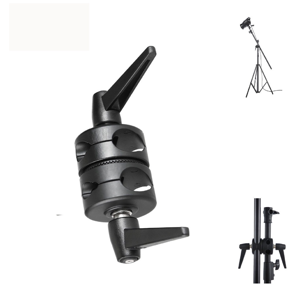 Photo Studio Lighting Light Stand Boom Stand Pivoting Boom Clamp ...