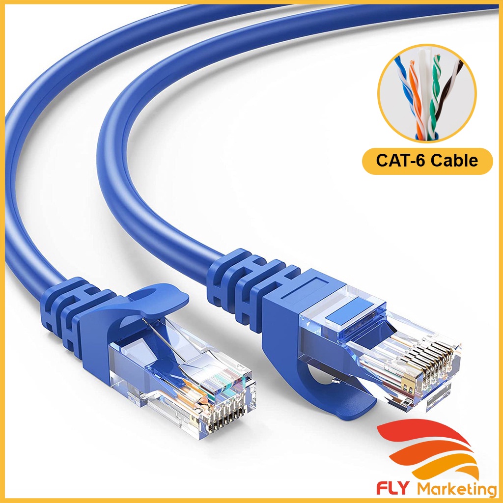1M//3M/5M/10M/15M CAT6 RJ45 LAN Network Cable Gigabit Ethernet For ...