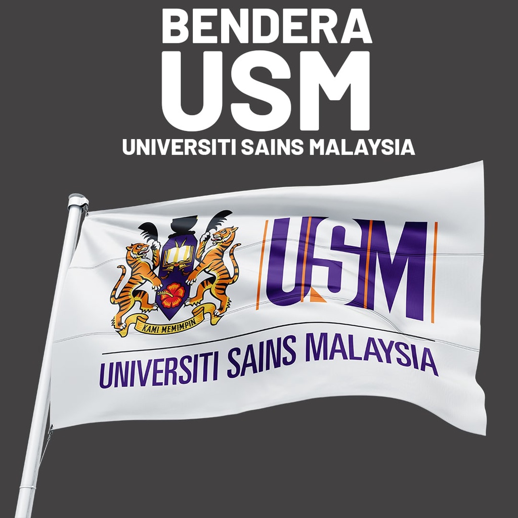 BENDERA USM University of Science, Malaysia FLAG | Shopee Malaysia