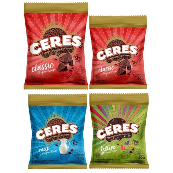 Ceres Hagelslag Classic exclusive milk meiseses chocolate sprinkle ...