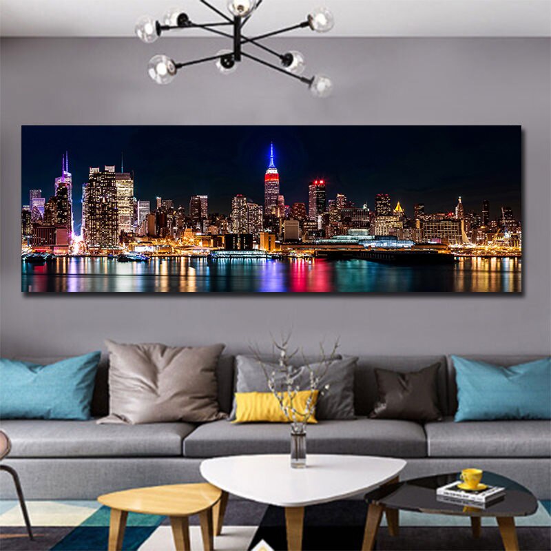 Singel-Large Size Digital Panel, City Building, Night Vision, Wall ...