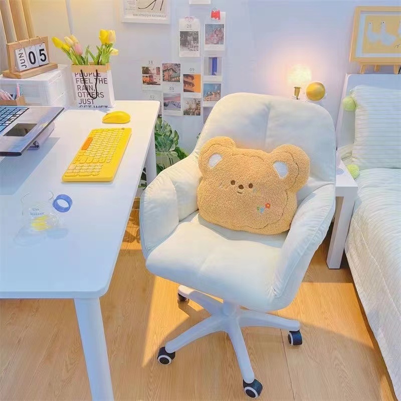 Safe and comfortable sponge/latex computer chair with armrests ...
