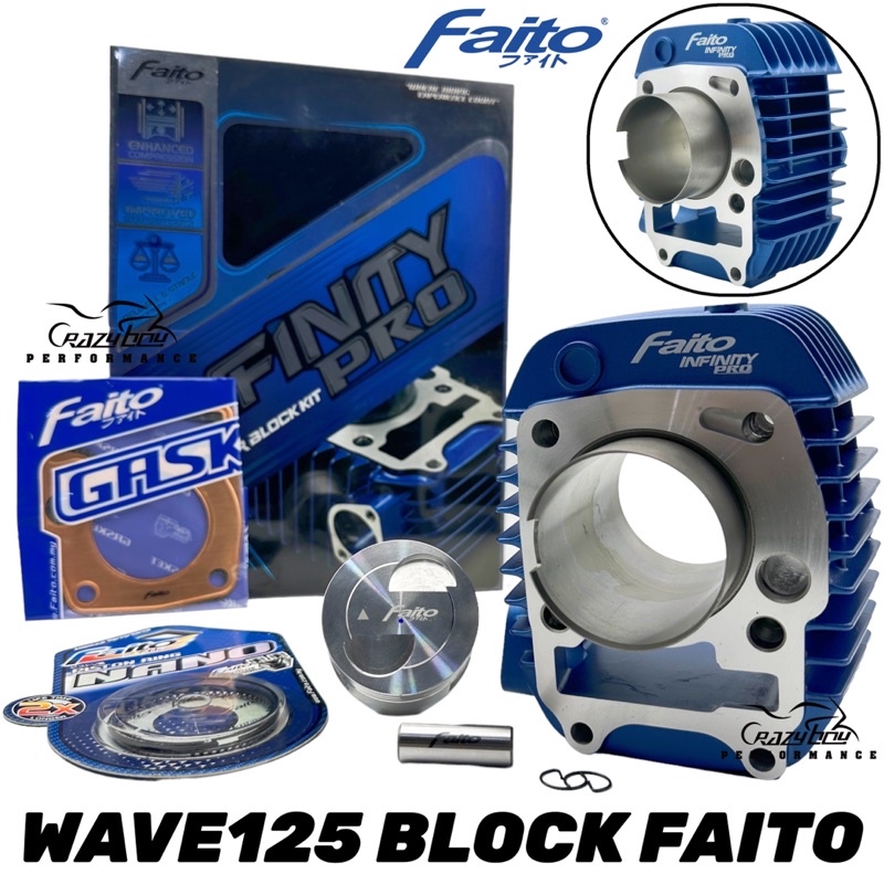 FAITO RACING BLOCK INFINITY PRO 57MM HIGH PERFORMANCE CYLINDER BLOCK ...