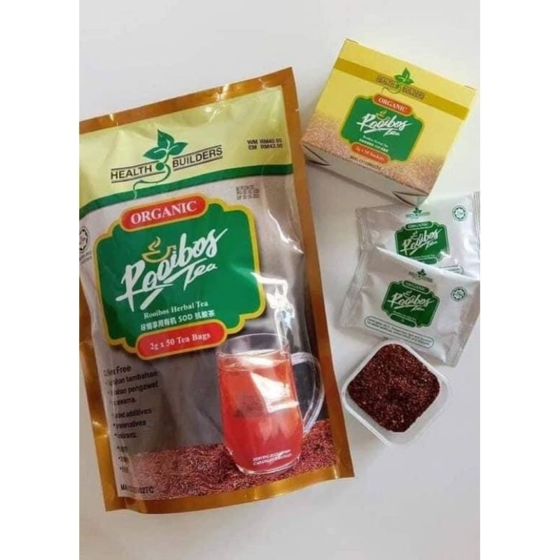 ROOIBOS TEA 100% Original Health Builders Rooibos Tea organic /Teh ...