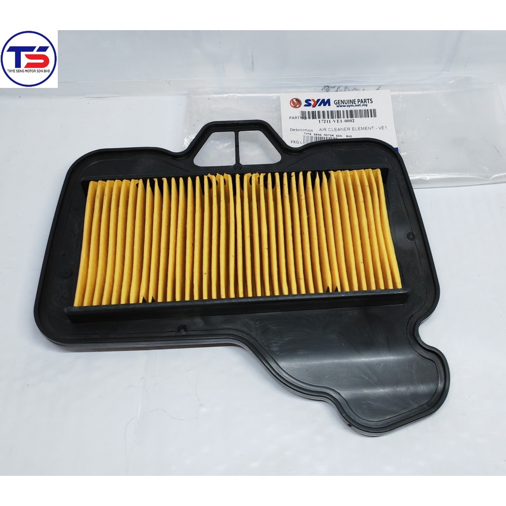 SYM SPORT RIDER 125I AIR CLEANER AIR FILTER ELEMENT ORIGINAL 17211-VE1-0002 | Shopee Malaysia