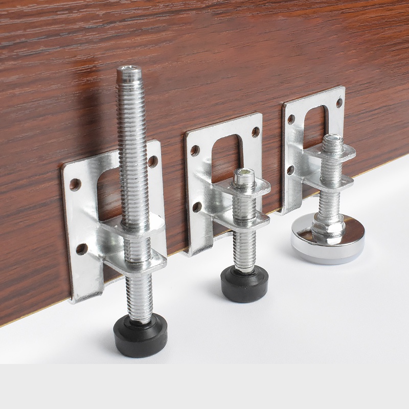 2Pcs Furniture Adjustable Support Feet Wardrobe Adjust Support Pad ...