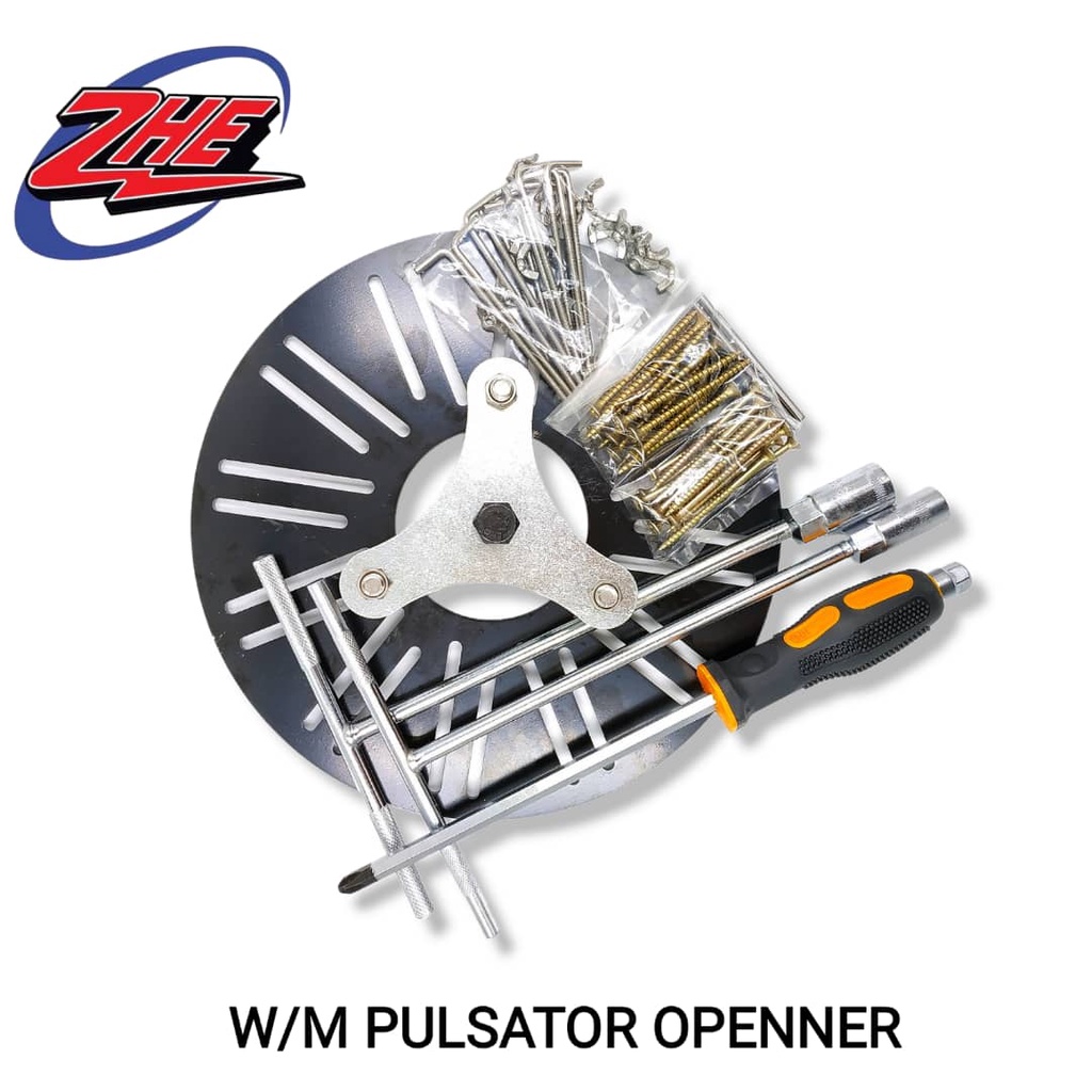 WASHING MACHINE PULSATOR OPENER TOOL KIT SET SPECIAL TOOLS / BUKA MESIN ...