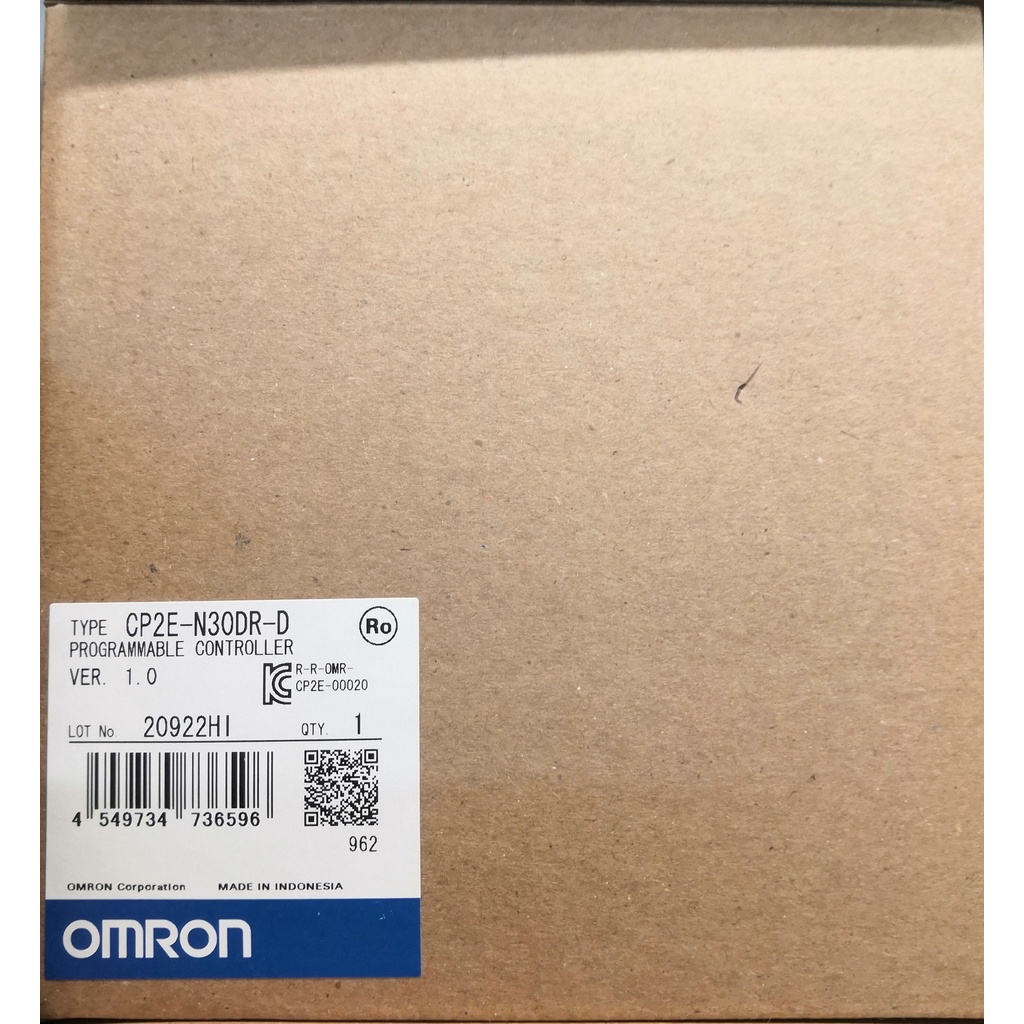 OMRON CP2E-N30DR-D Programmable Logic Controller (PLC) | Shopee Malaysia