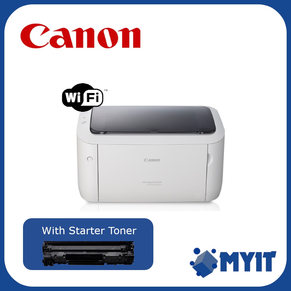Canon LBP6030w ImageClass Mono Laser Printer with WiFi Wireless Printing (White) | Shopee Malaysia