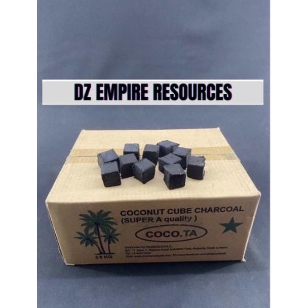 COCONUT CUBE CHARCOAL(SUPER A QUALITY) | Shopee Malaysia