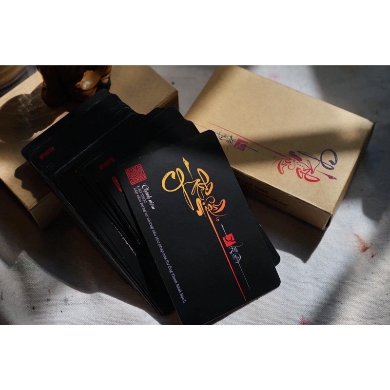 Anniversary card set | Inspired by the words Master Ong Nhat Hanh | Old ...