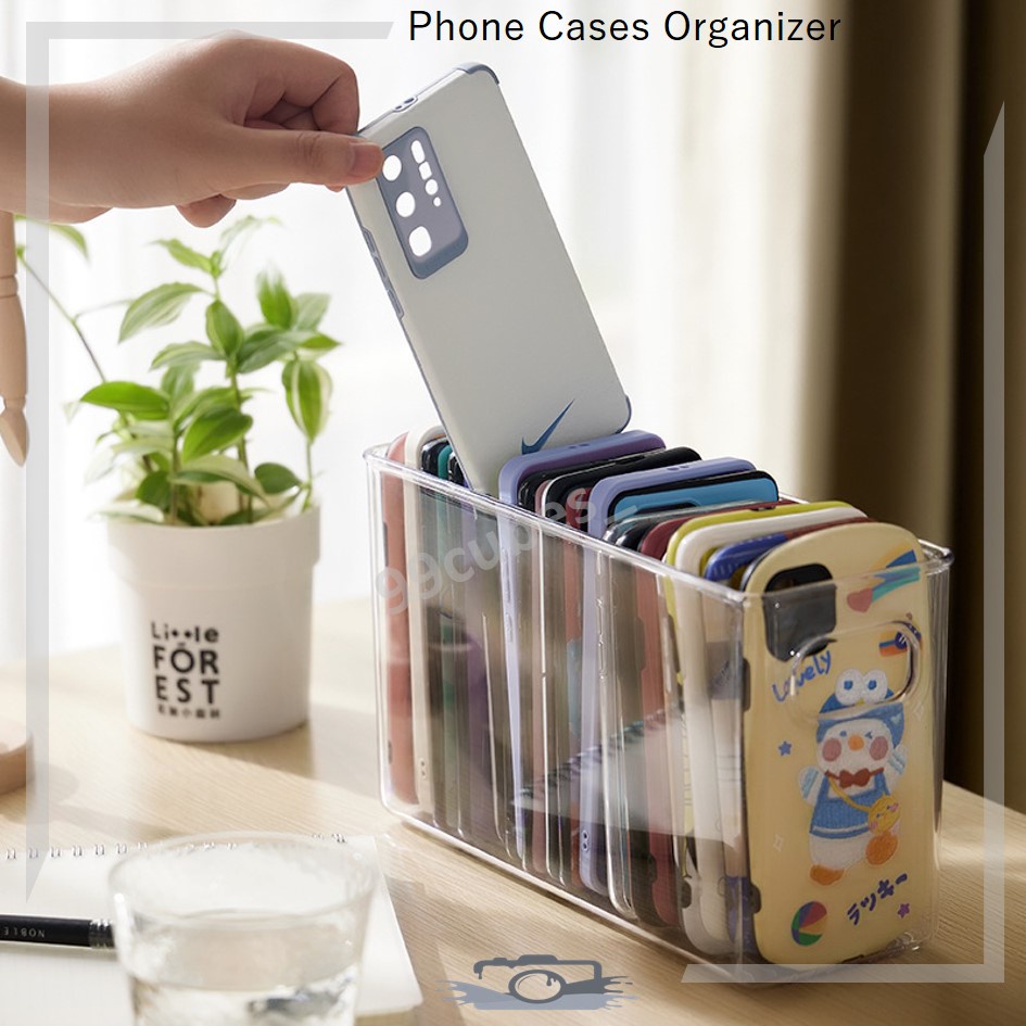 Mobile phone case storage box desktop acrylic storage rack ...
