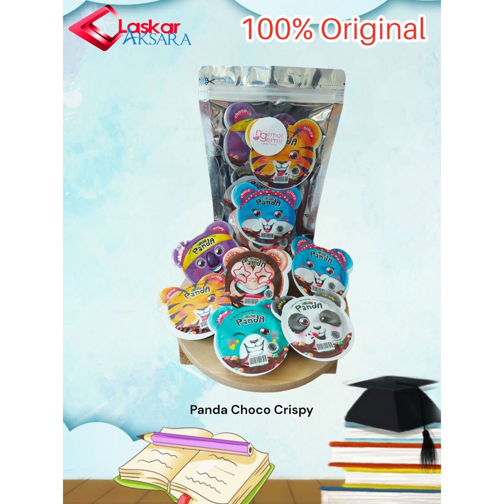Panda Choco Crispy Chocolate Colek Krispy Rice / Premium | Shopee Malaysia