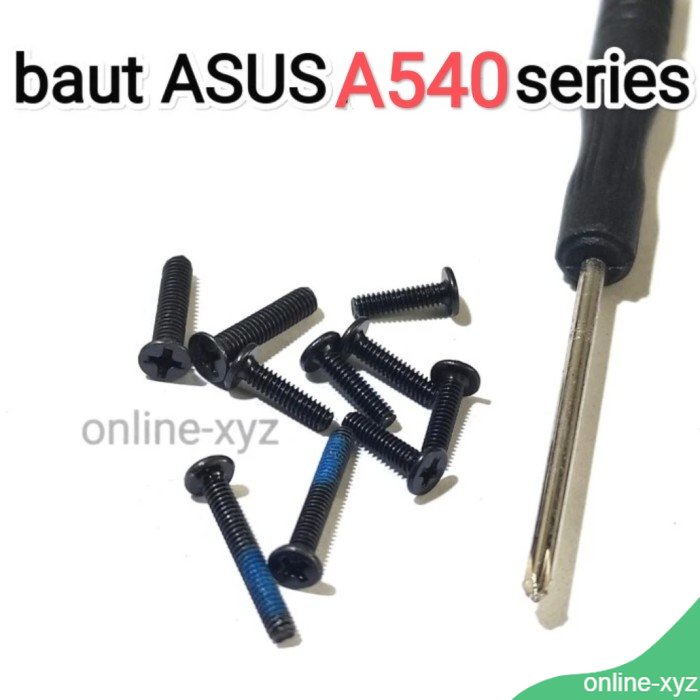 Asus A540 A540L A540Y YA R540Y F540 FL5700 screw nut bolt | Shopee Malaysia