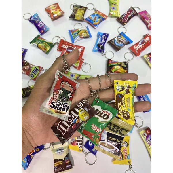 Cute Snack Key Chains / Snack Fridge Magnets ( Random Selection ...