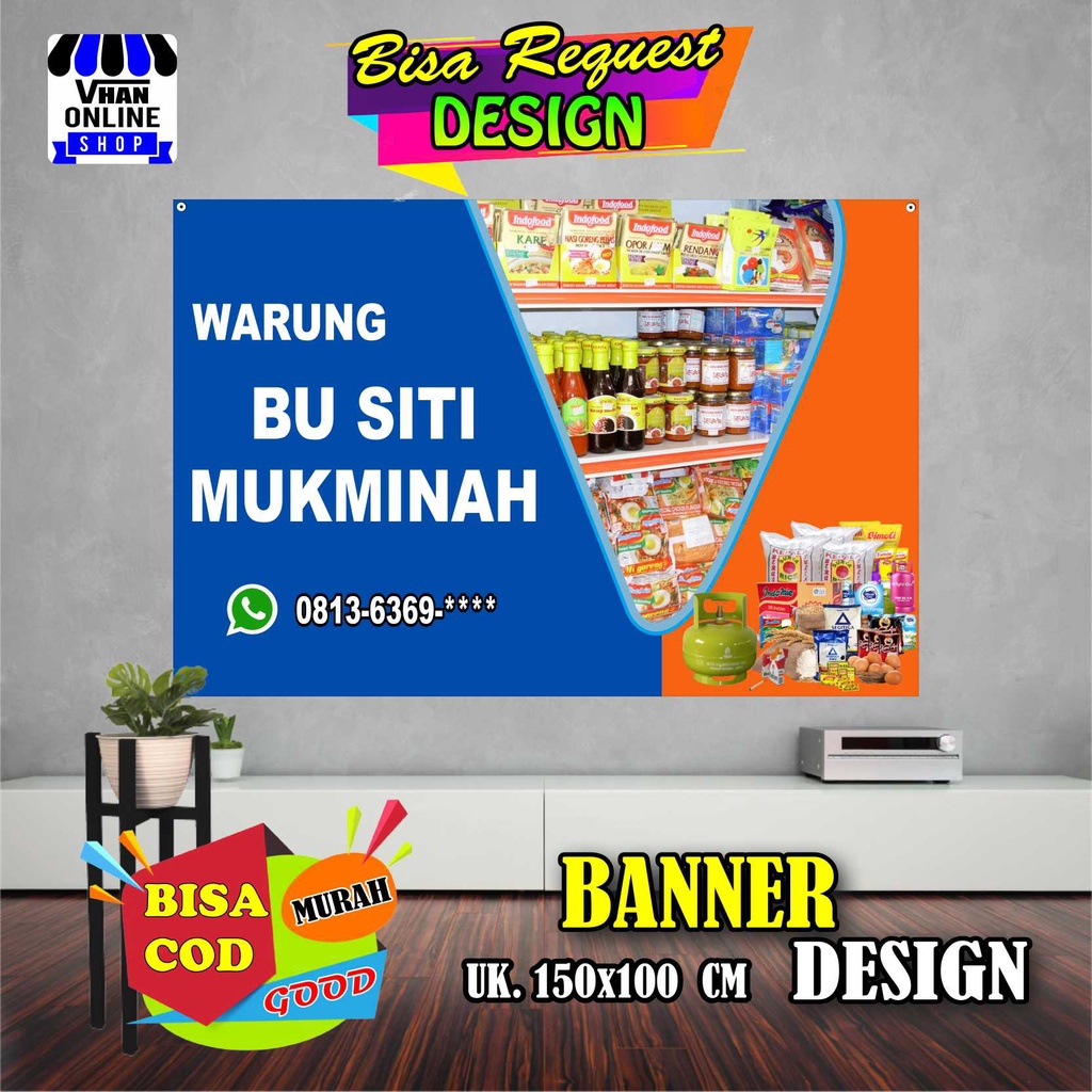 Banner Banner Banner Banner For Stalls, Food Stalls, Household Needs ...