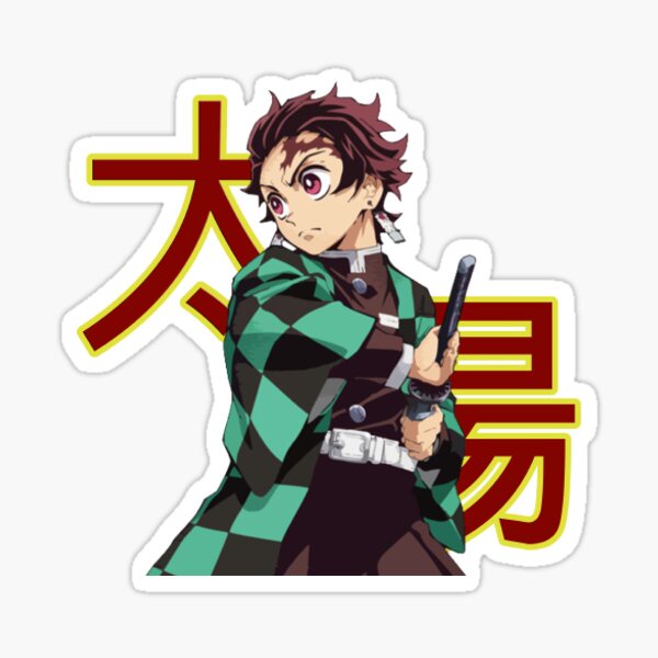 Tanjiro Kamado Demon Slayer Stickers v3 | Shopee Malaysia