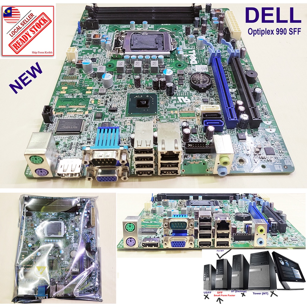 New Dell Optiplex 990 Small Form Factor SFF Motherboard Mainboard MB ...