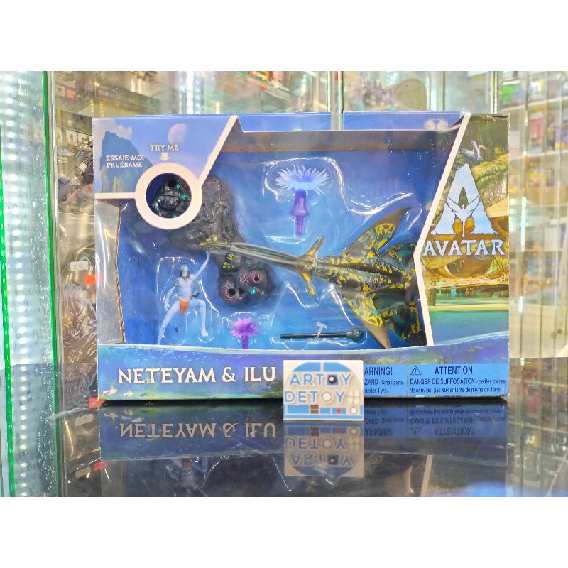 McFarlane Toys Avatar World of Pandora 2.5"Inch Neteyam & Ilu | Shopee ...