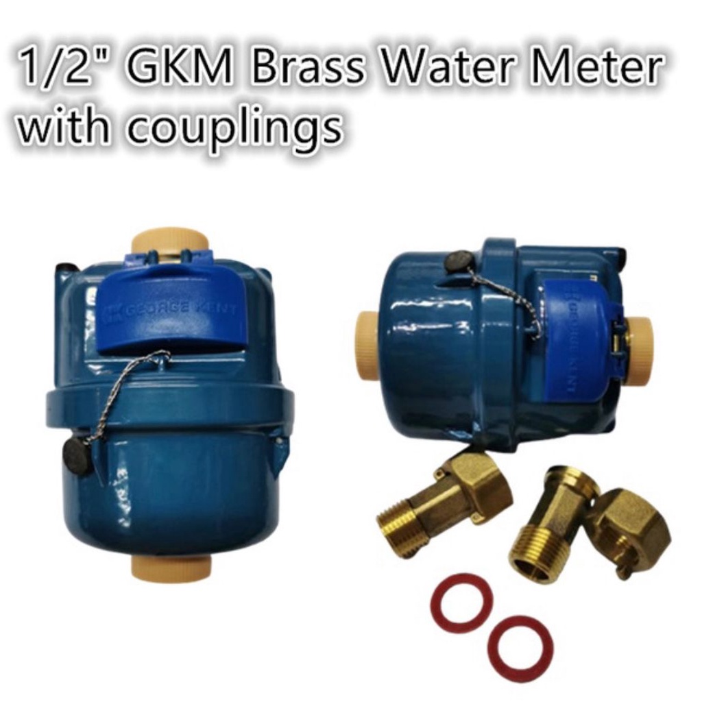 George Kent 1/2" GKM Water Meter / GK Meter Air Rumah 'PSM' BRASS WATER ...