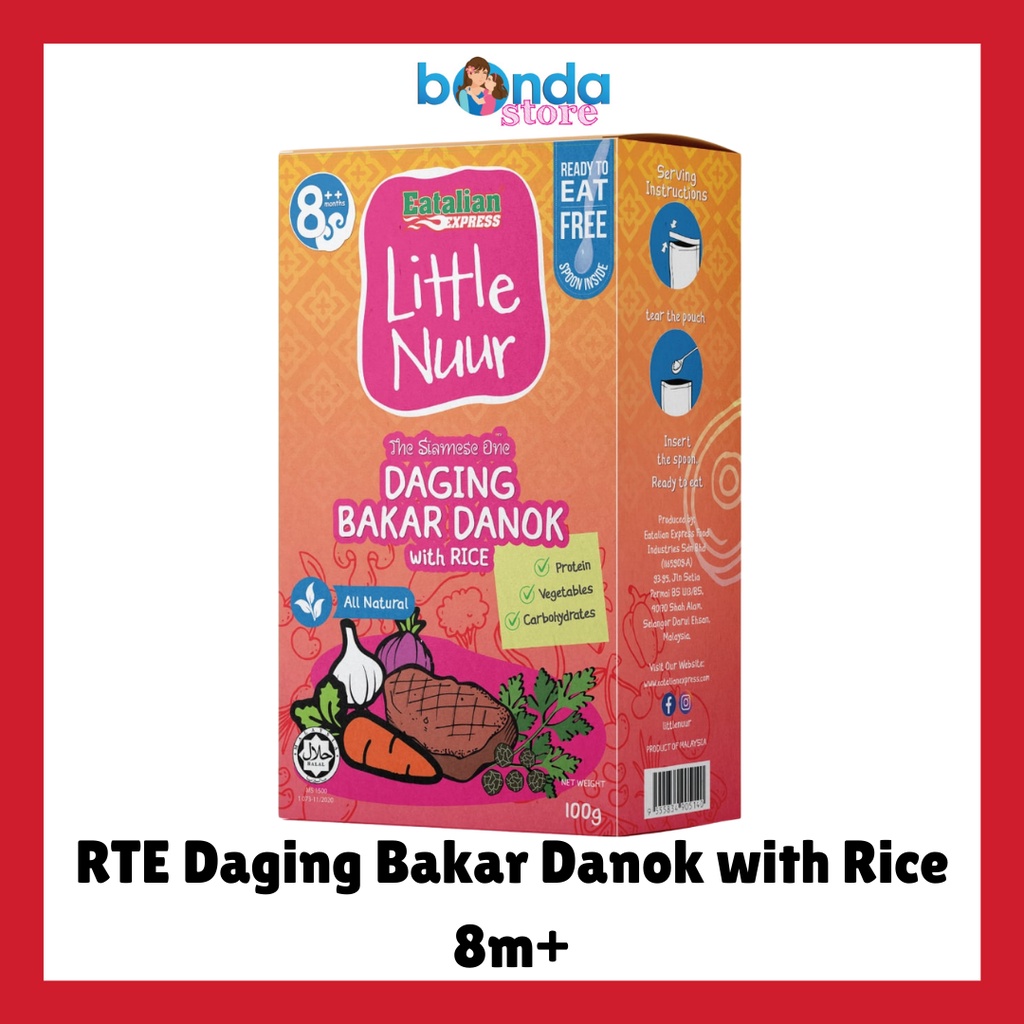 Eatalian Express Little Nuur Ready To Eat (RTE) Daging Bakar Danok with ...