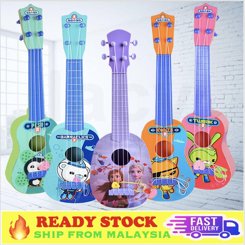 Frozen Kid's Ukulele Musical Guitar Cartoon Design Musical Instruments ...