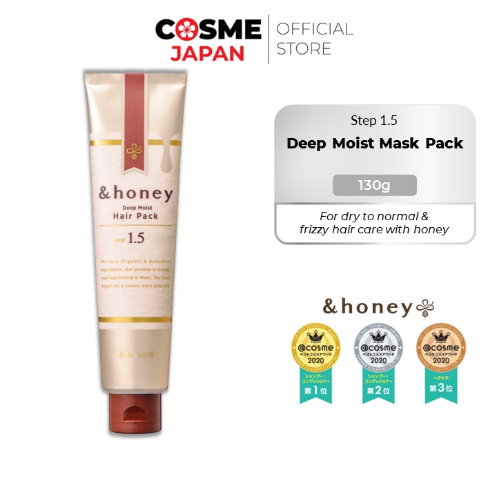 &honey Deep Moist Hair Pack 1.5 (130g) | Shopee Malaysia
