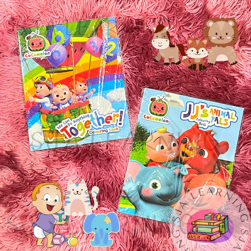 COCOMELON COLORING BOOK | Shopee Malaysia
