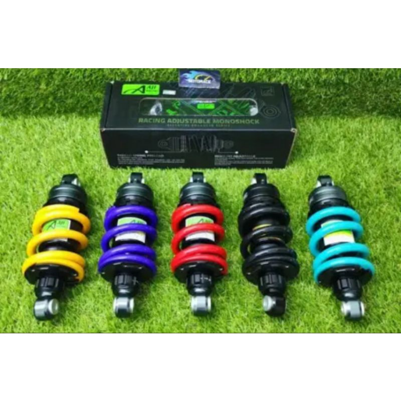🔥 💯%ORIGINAL🔥Aji Racing Monoshock Adjustable Gas With Tank Mono Red ...