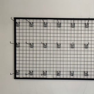 RoyalRack Wire Mesh Netting with Frame for Wire Hook Hanger Wall ...