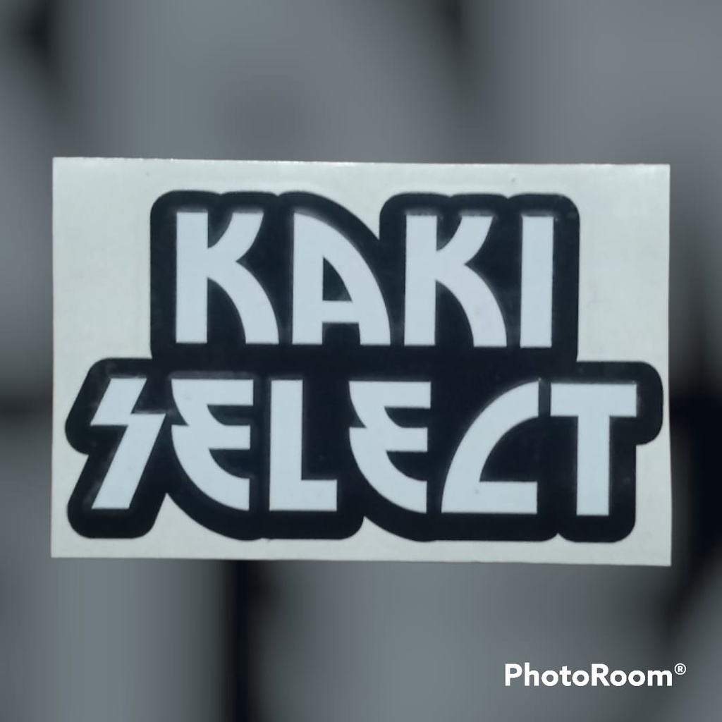 KAKI SELECT Sticker / Sticker Motor dan Kereta / Automotive Die-cut ...