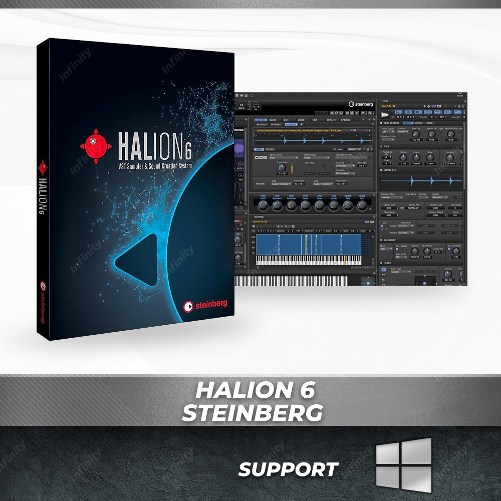 Halion 6 + Content 🔰 Steinberg (Windows 64 Bit) | Shopee Malaysia