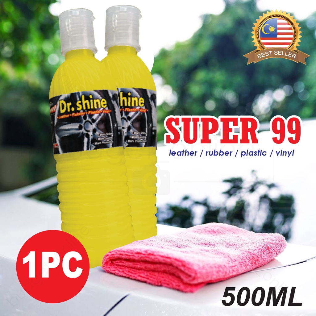 Super 99 Car Tyres Wax Shine Polish Dr Shine 500ml Leather Shoes ...