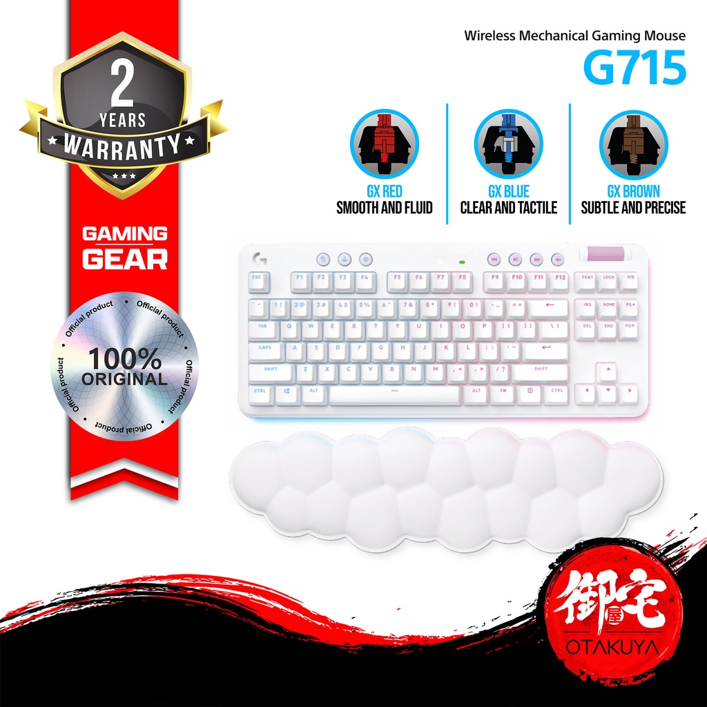 Logitech G715 Wireless Mechanical Gaming Keyboard | Shopee Malaysia