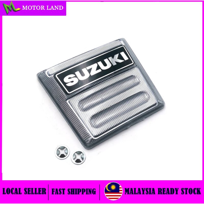 SUZUKI RG RGS RG110 HORN COVER LOGO EMBLEM LOGO WITH CLIP | Shopee Malaysia