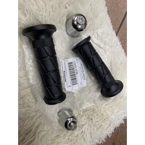 KRR ZX150 KAWASAKI BALANCER HANDLE END GRIP BALANCING BLACK CHROME ZX ...