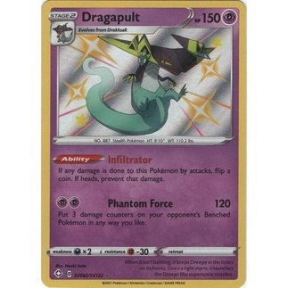 Pokemon TCG Card - Dragapult - SV62/SV122 - Shiny Rare | Shopee Malaysia