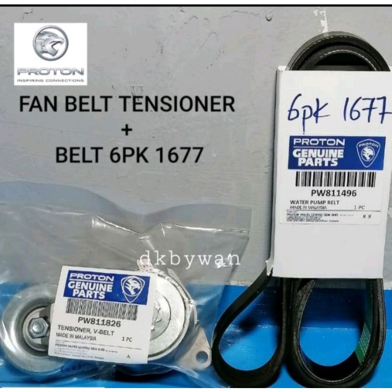 PW811826 ORIGINAL FAN BELT TENSIONER PROTON GEN2 PERSONA SATRIA NEO ...