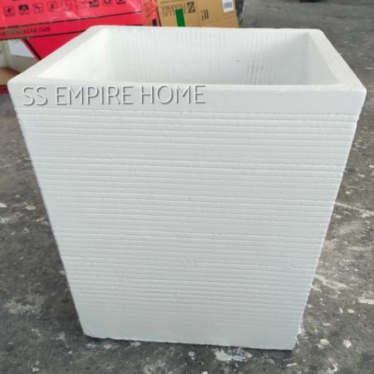 ROSO CS13 Square 40.5x41x41cm Heavy Duty Flower Pot Pasu Bunga Garden ...