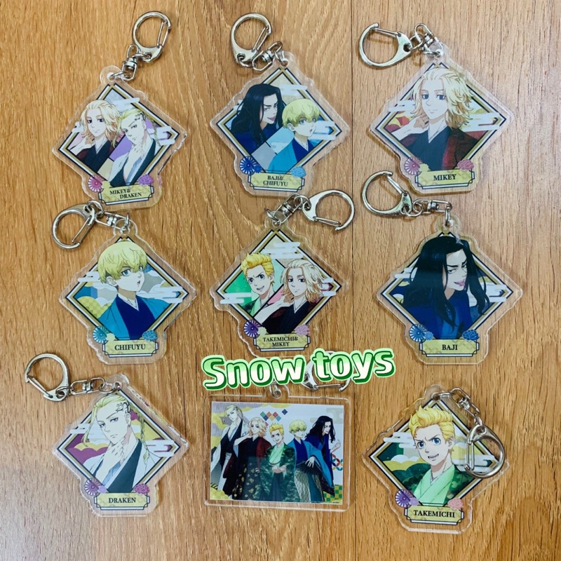 [REAL Photo] Double-sided Acrylic Mica keychain - Tokyo Revengers ...